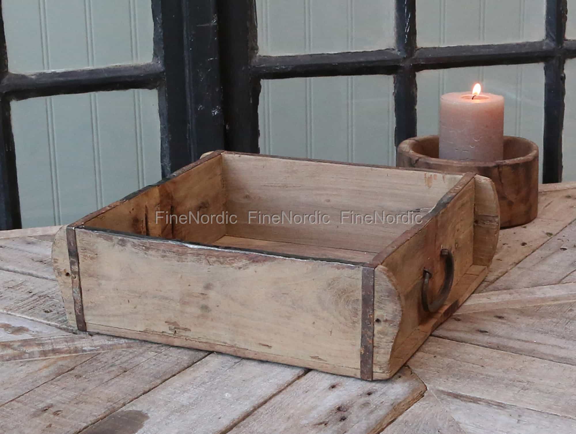 Chic Antique Ziegelform Doppelt Unika Natur