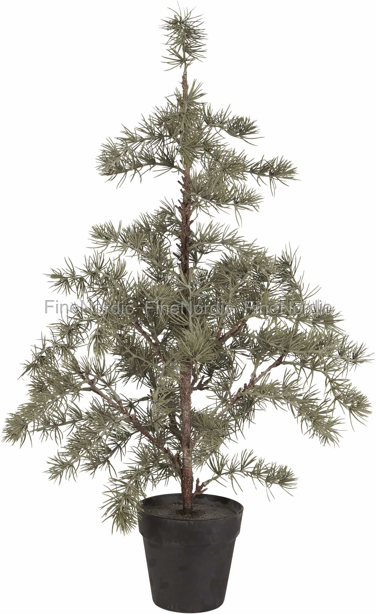 Ib Laursen Künstliche Zeder in Plastiktopf 80 cm